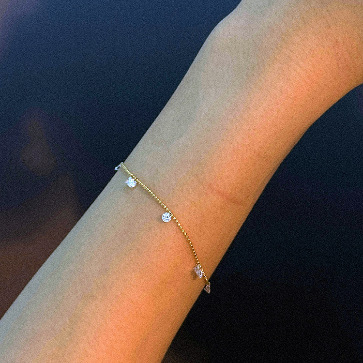 Sail Floating Diamond Bracelet – GemAge